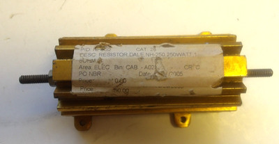 DALE RESISTOR NH-250 250 WATT 8OHM METAL ALLOY P/N: NH-250200 1%E01 | eBay