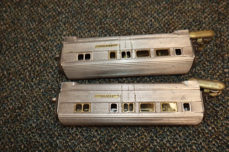 Vintage Western Coil Deluxe O Burlington Zephyr 4 Piece Train Set #9900 ...