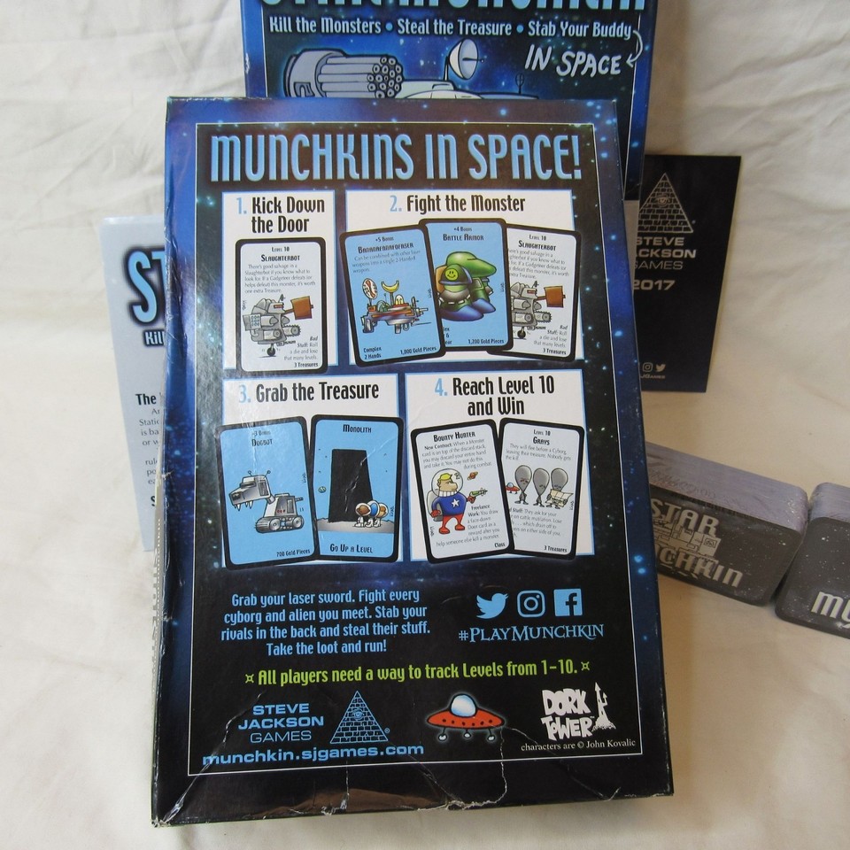 Steve Jackson Games Star Munchkin Board Game Expansion | eBay