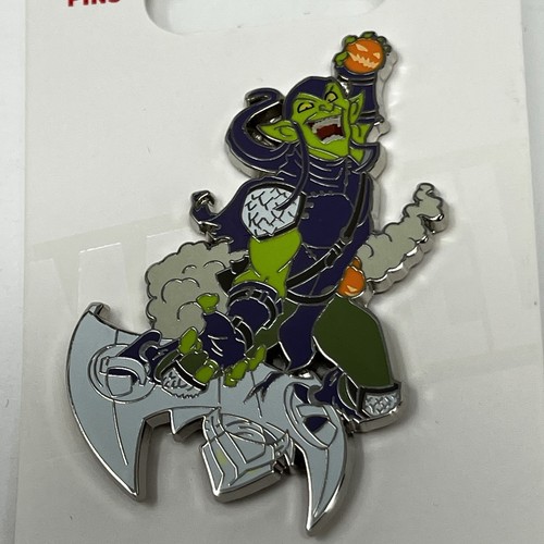 Disney Pin Green Goblin Glider Pumpkin Bomb Villain Spider-Man Marvel ...
