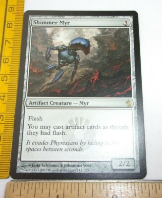 Shimmer Myr MTG Magic the Gathering card X2 | eBay