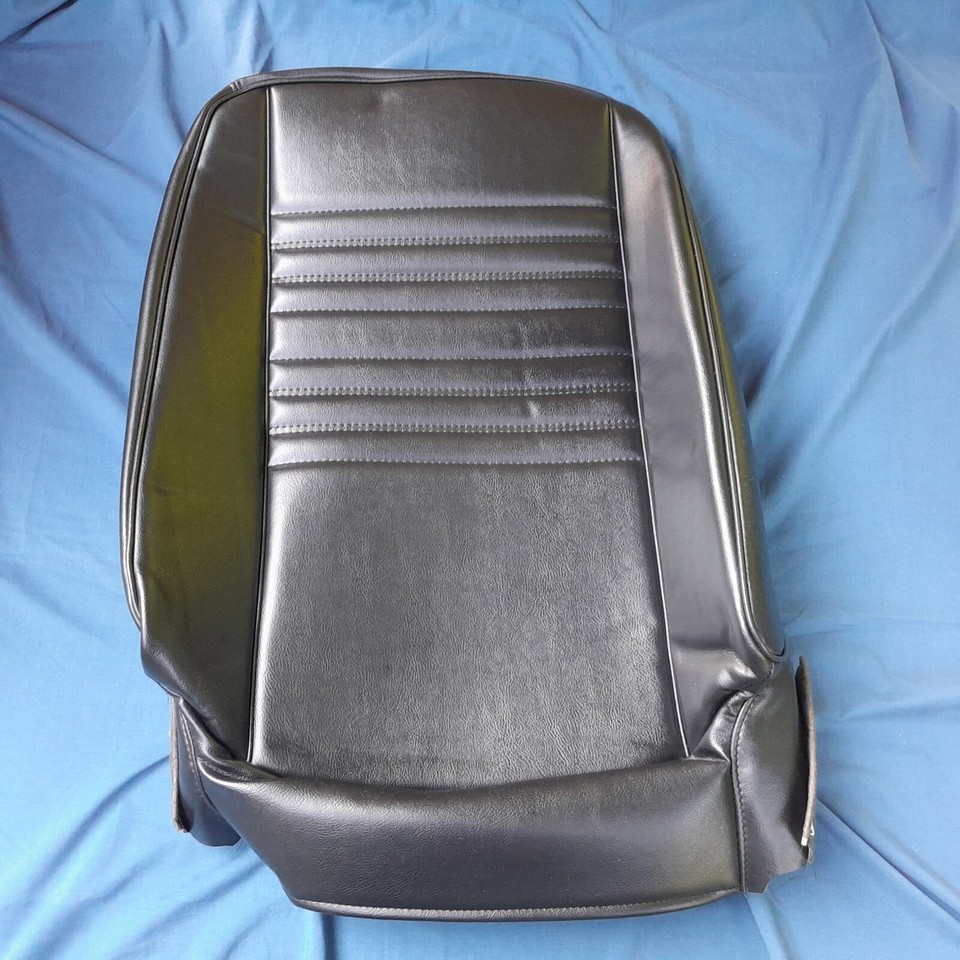 1967 Chevelle Bucket Seat Covers PAIR Black Vinyl Coupe TMI USA Made | eBay