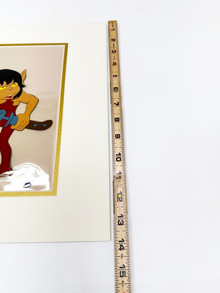 Bakshi Wizards Animation Cels + Sketches Avatar Weehawk COA Original ...