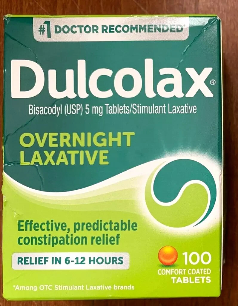 Dulcolax Laxative TABS 100/Ct DENT BOX - EXP: 11/2026 | eBay