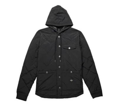 Harley Davidson Forever Jacket Hooded Puffer Water Resistant Insulated ...