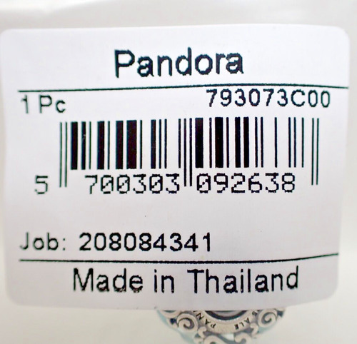 Authentic Pandora #793073C00 Disney Cinderella Murano Glass Charm for ...