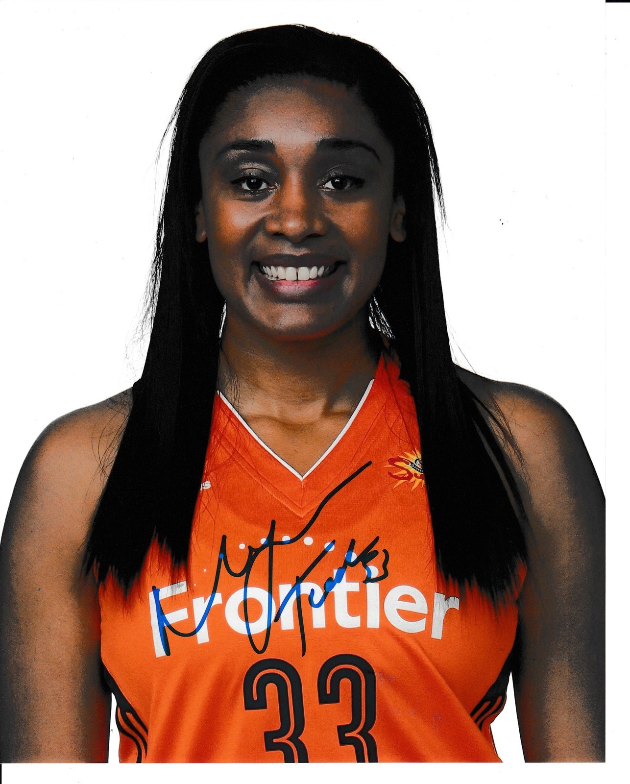 MORGAN TUCK signed (CONNECTICUT SUN) WNBA Basketball U-CONN 8X10 photo ...