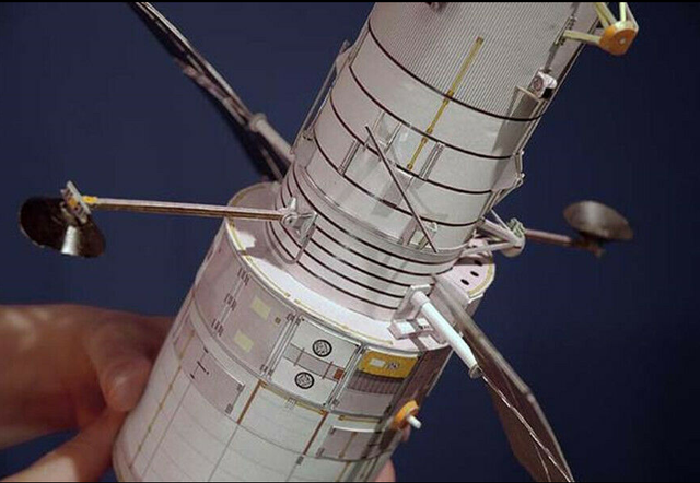 High quality NASA ESA Hubble Space Telescope HST DIY Handcraft Paper ...
