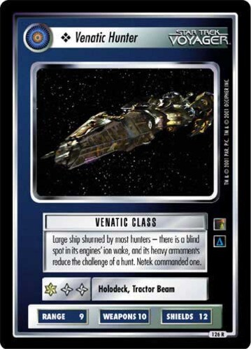 Star Trek: Venatic Hunter [Moderately Played] The Borg STCCG Decipher ...