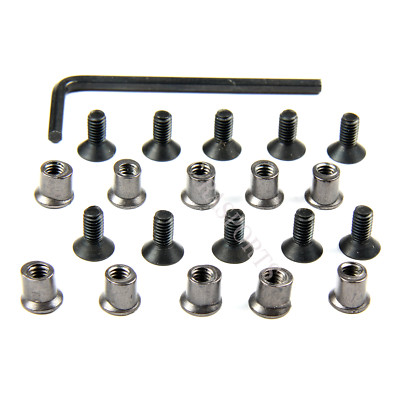10 Sets Pack Steel KEYMOD Nut Standard Screw For Rail Sections Black | eBay