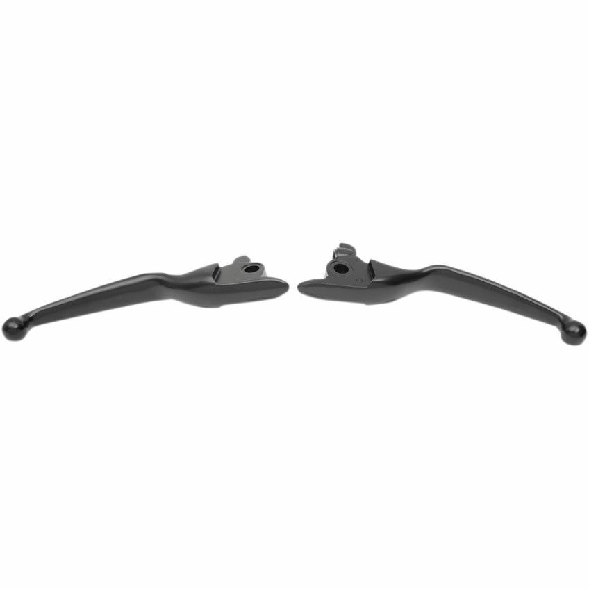 Drag specialties Black Wide Blade Hand Levers Set for 2017-2018 Harley ...