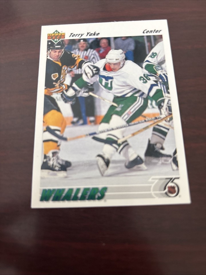 1991-92 Upper Deck Hockey #323 Terry Yake Whalers | eBay