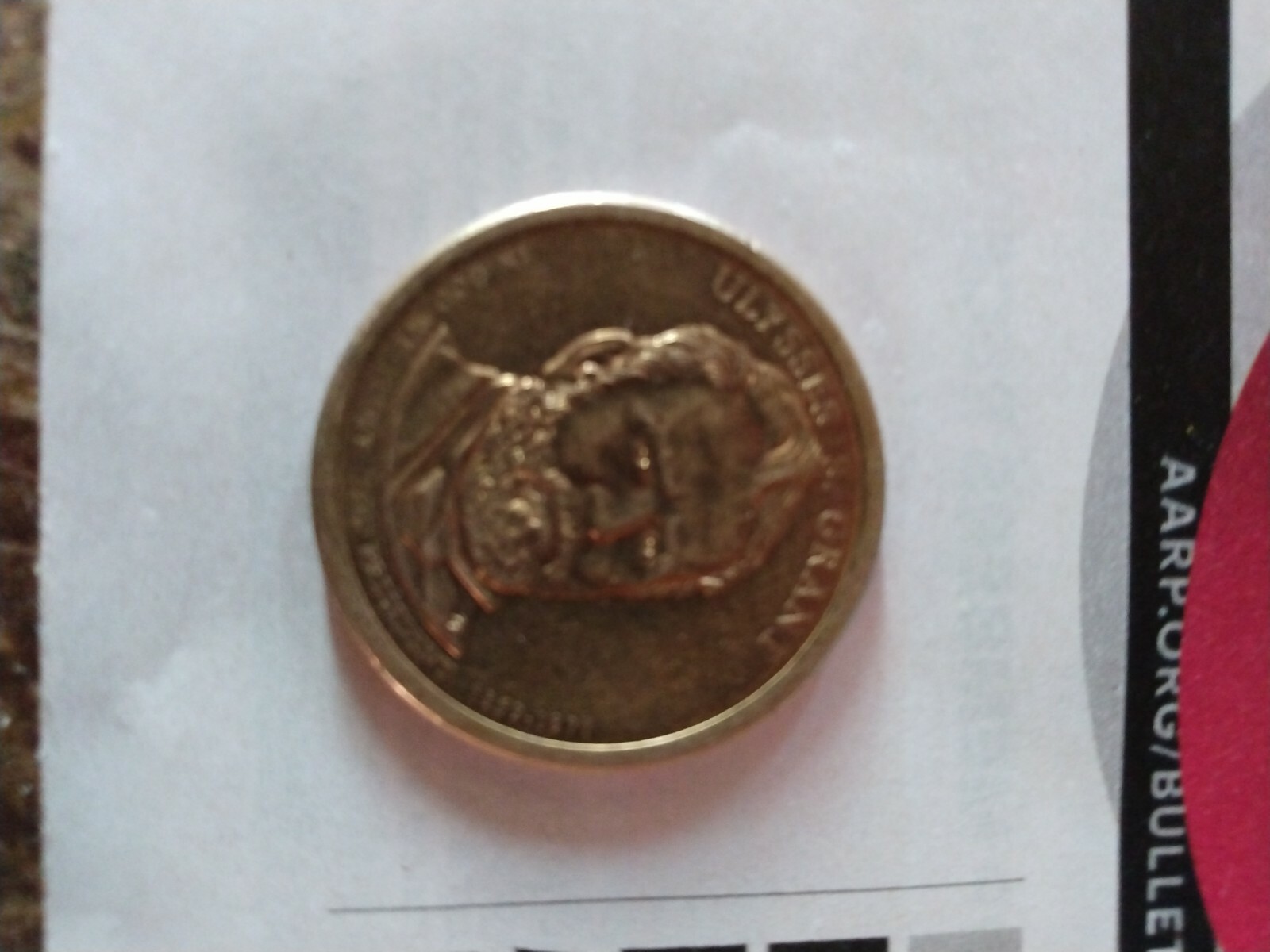 Presidential Series Ulysses S. Grant 18th President 1869 - 1877 Dollar ...