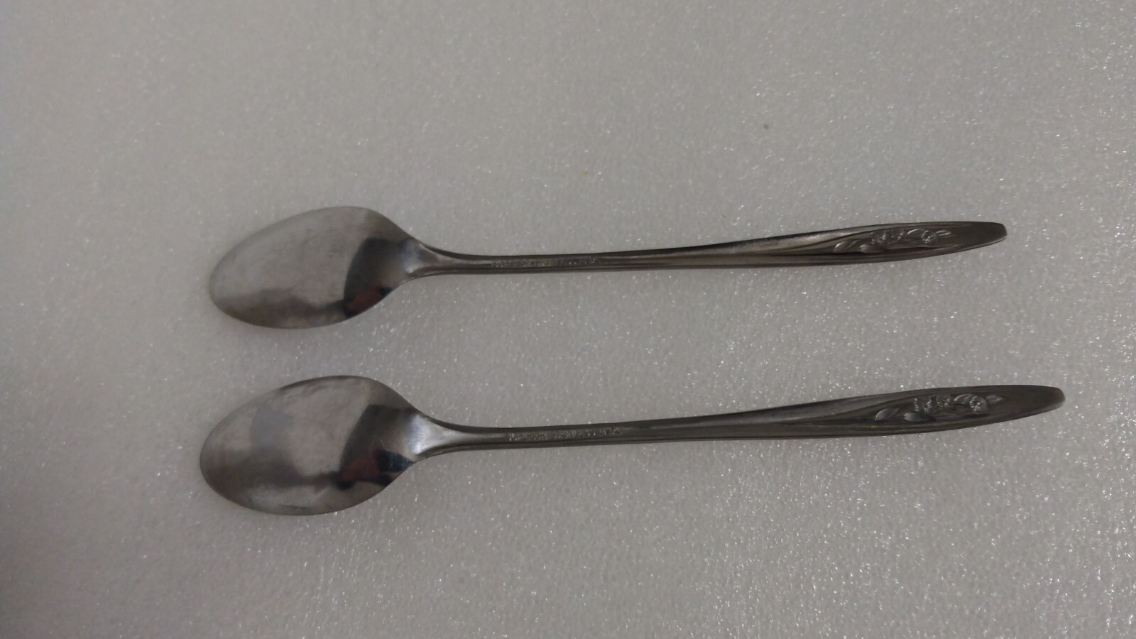 Superior Stainless USA Radiant Rose Iced Tea Spoon Set Of 2 Flatware | eBay