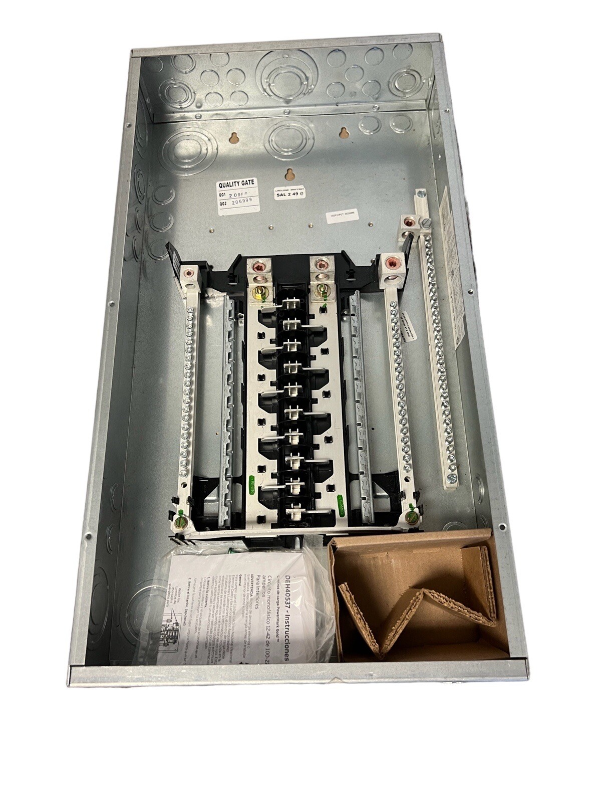 GE Main Lug Indoor 200 Amp 20/40 Spaces 120/240v TLM2020CCUGK with door ...