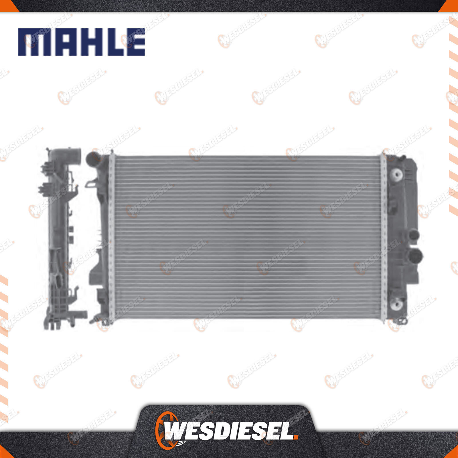 Mahle Radiator for Mercedes Benz Viano 639 Auto 2005-On 650 x 396 x ...