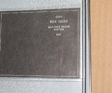 Bendix King RDR-160XD Weather Radar Maintenance manual IB2160A | eBay