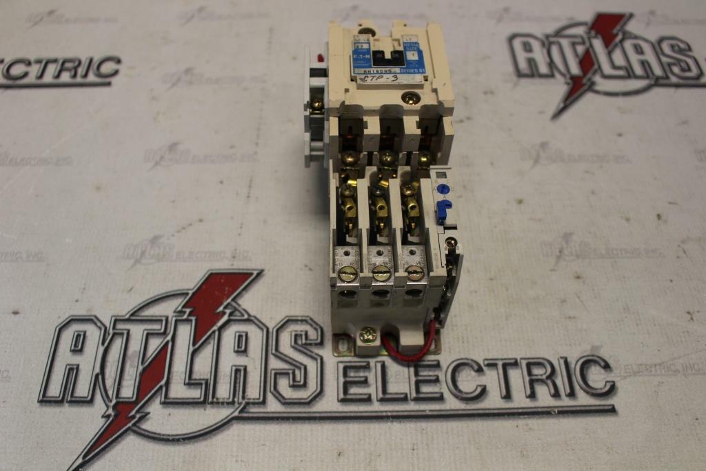 Cutler-Hammer AN16DNO Ser B1 120VAC NEMA Size 1 Motor Control Starter ...