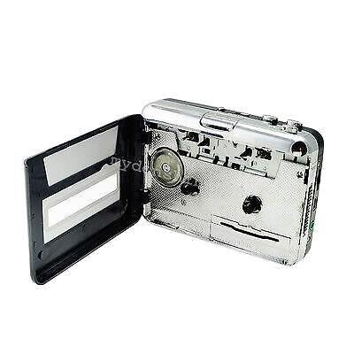 Portable USB Cassette Tape to MP3 ROM CD Converter Capture Audio Music ...