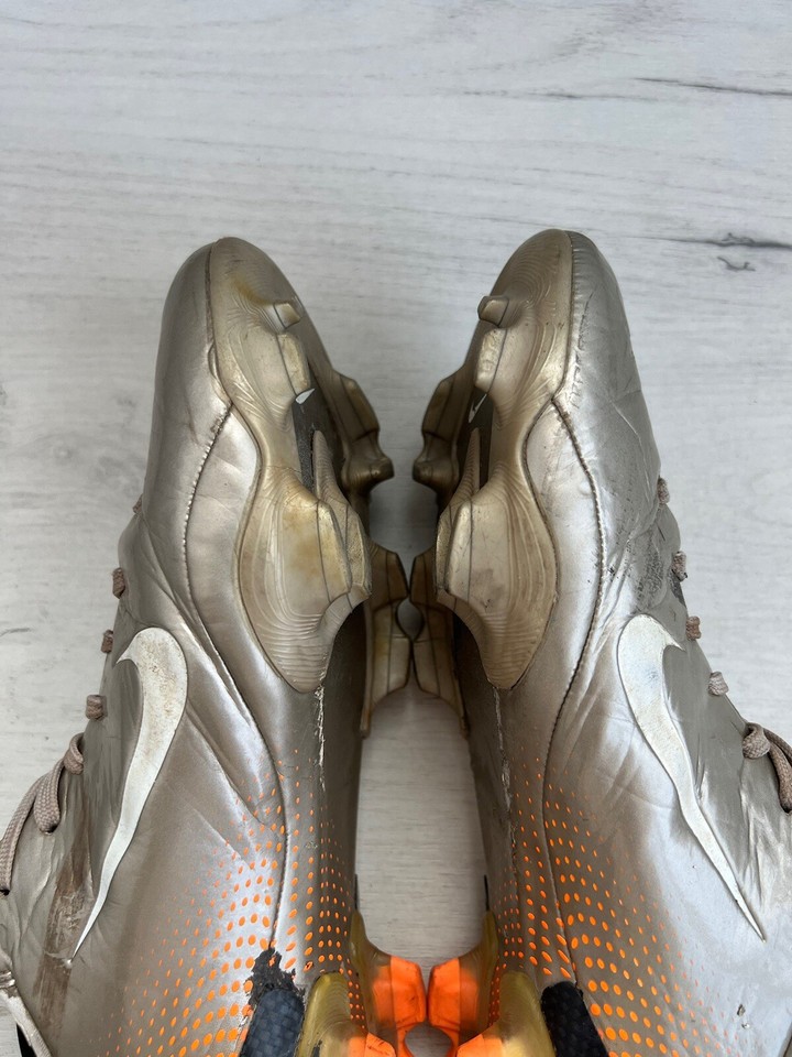 Nike Mercurial Vapor R9 FG Orange Gray Ronaldo Fenomeno Football Cleats ...