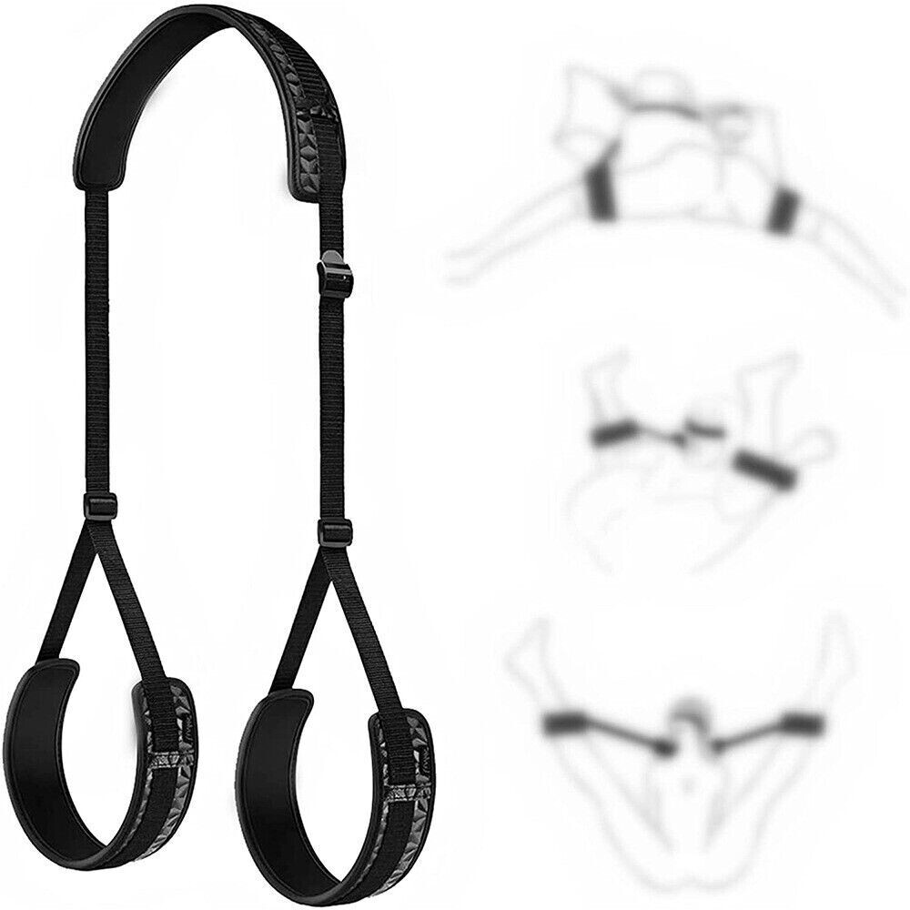 Sex Bondage Legs Restraints Thigh Sling with Adjustable Straps Couple ...