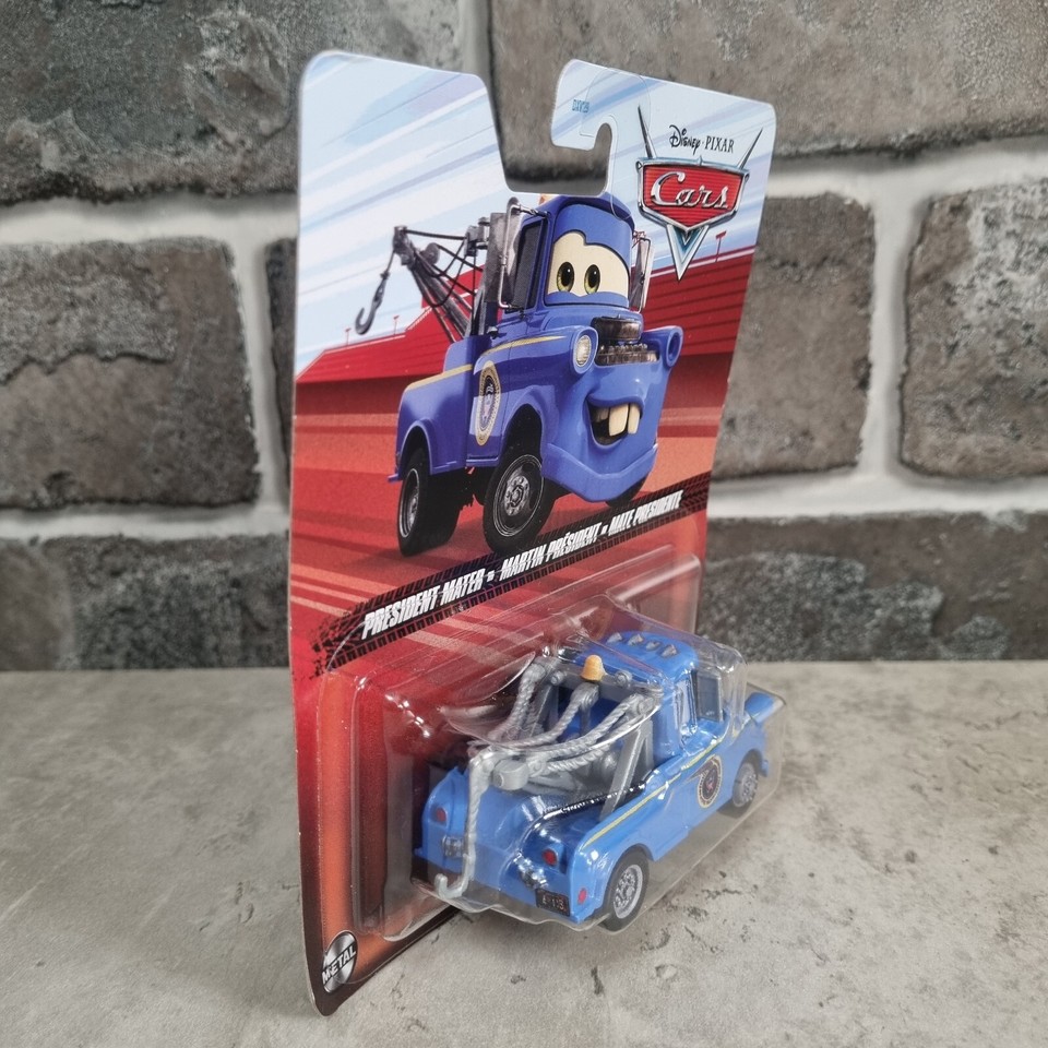 Disney Pixar Cars President Mater Metal Car Mattel 3+ 1:55 Scale BNIB ...