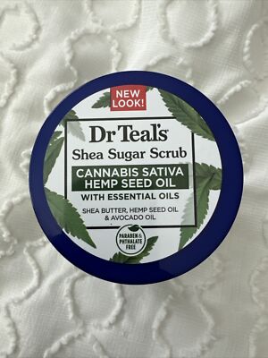 Dr Teal's Shea Sugar Body Scrub Hemp Seed Oil NEW | eBay