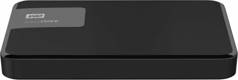 WD - Easystore 5TB External USB 3.0 Portable Hard Drive - Black ...