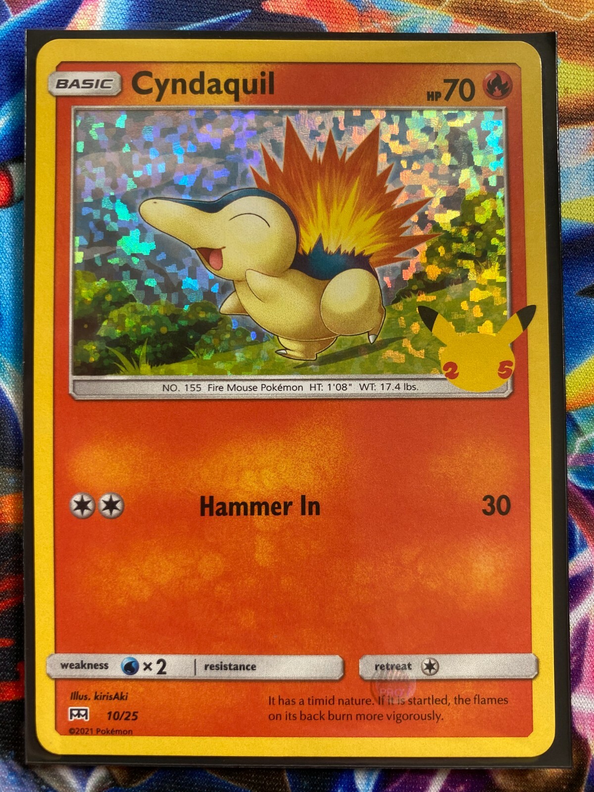 Cyndaquil Card