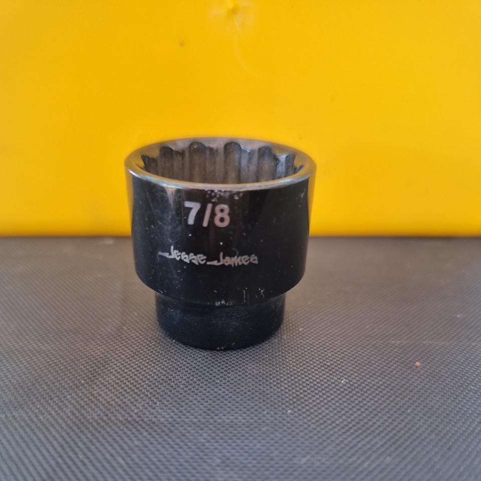 WEST COAST CHOPPERS / JESSE JAMES 3/8" Drive 12pt. Shallow SOCKET 7/8 ...