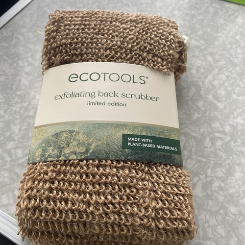 New EcoTools Exfoliating Plant Based Back Scrubber Jute New Hard To ...