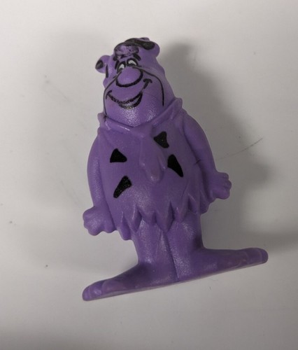 Vintage 1987 Post Fruity Pebbles Purple Fred Flintstone 2" | eBay