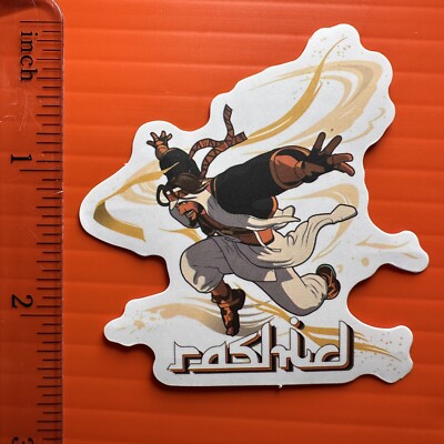 Rashid Sticker Street Fighter Capcom | eBay