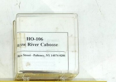 Keystone Locomotive Works Grasse River HO Scale Caboose Kit | eBay