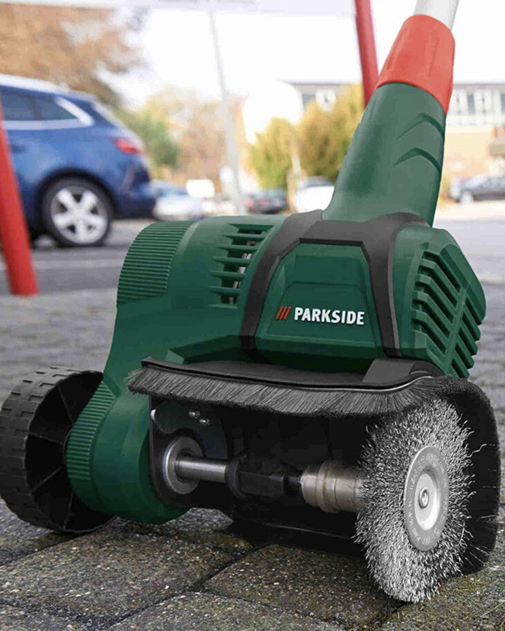 Garden Gear Outdoor Electric Weed Sweeper Moss Remover Patio Cleaner ...