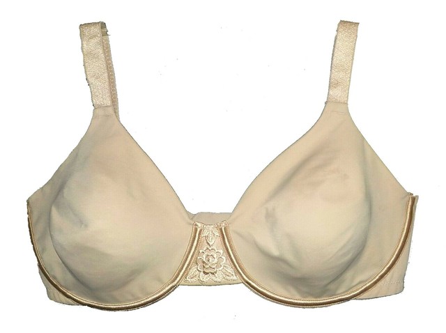 Vanity Fair 40dd Back Smooth Full Fig Minimizer Bra 76080 Beige Lace ...