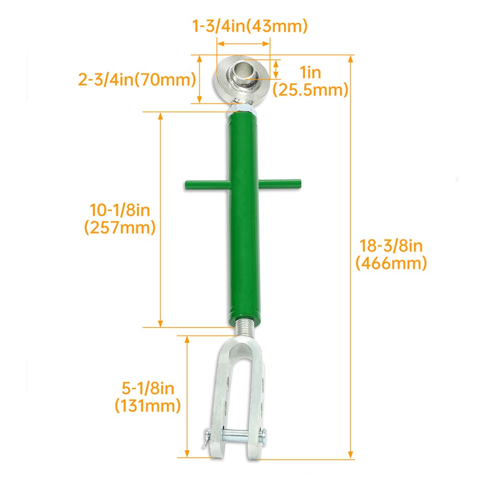 3 Point Lift Link For John Deere 850 950 1050 Hitch Lift Link #CH15627 ...