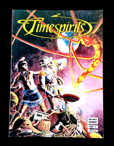 Timespirits Comic Album Nr.1 Sammlerausgabe 1. Auflage 1989 Perry Yates ...