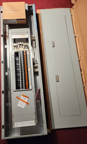 400 AMP MAIN LUG Panelboard 480V 3 PHASE 42 Circuit COMPLETE w/ Lugs ...