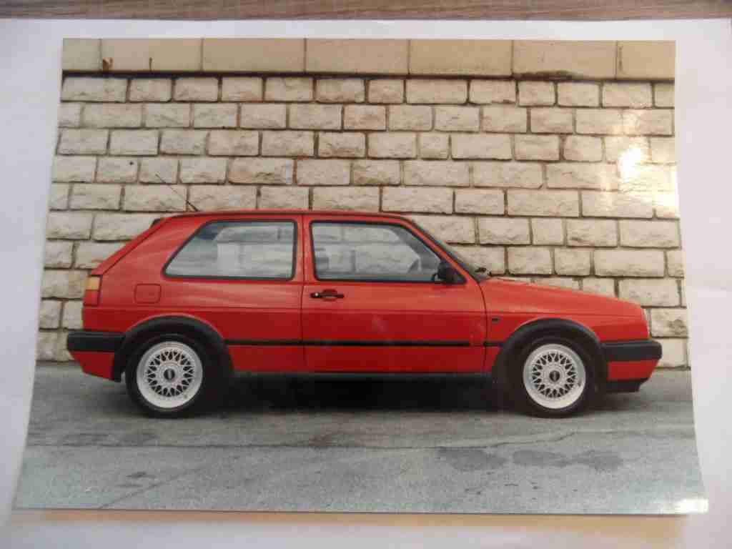 Foto Fotografie photo photograph Volkswagen Golf GTI G 60 C90/6038 ...