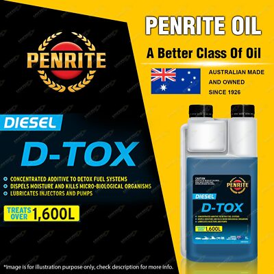Penrite D-TOX Diesel Fuel Additive 1 Liter ADDTOX001 Premium Quality | eBay