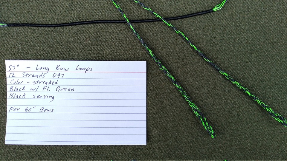 D97/"Fast Flight" Flemish Twist Bow String - PRE-MADE, ready to ship | eBay