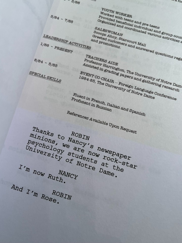 Stranger Things 4 Script Cast-Signed- Dear Billy- Autograph Reprints | eBay