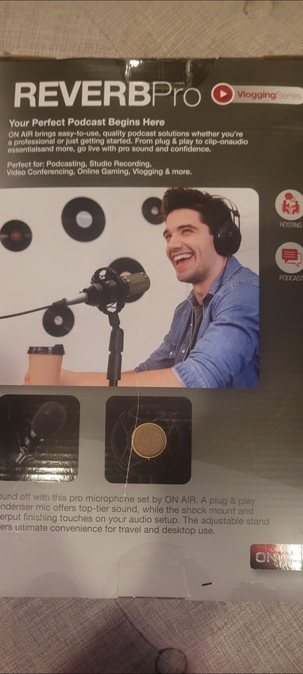reverb podcast microphone | eBay