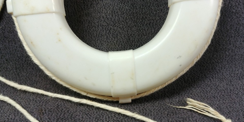 Original 1960s GI Joe Perilous Rescue Ring Life Preserver Vintage Toy ...