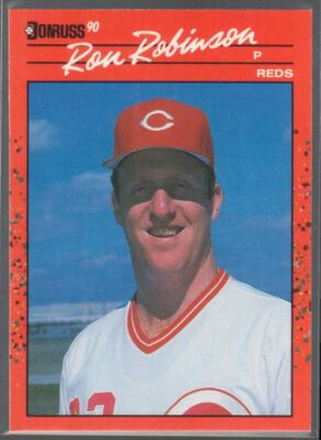 1990 DONRUSS RON ROBINSON CINCINNATI REDS #553 | eBay