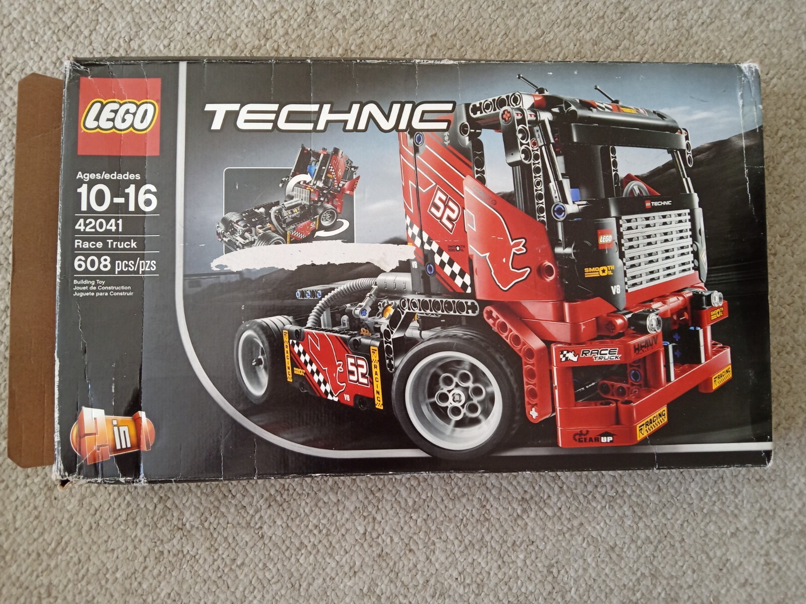 Lego Technic Race Truck/Race Car 2-in-1 Building Set #42041 US Seller | eBay