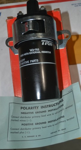 IGNITION COIL FOR AMC RAMBLER DODGE CHRYSLER DESOTO PLYMOUTH JEEP ...