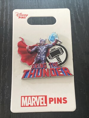 Disney Marvel Thor Bring the Thunder Pin | eBay