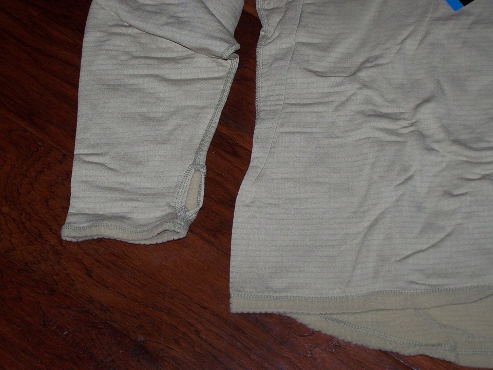 Polartec Military Grid Waffle Cold Weather GEN III XL Long Peckham Made ...